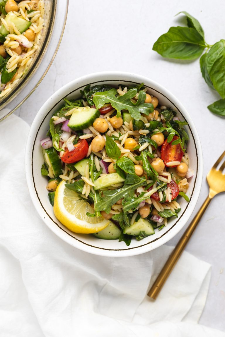 Orzo Salad Recipe - Quick and Easy - Sam Does Her Best