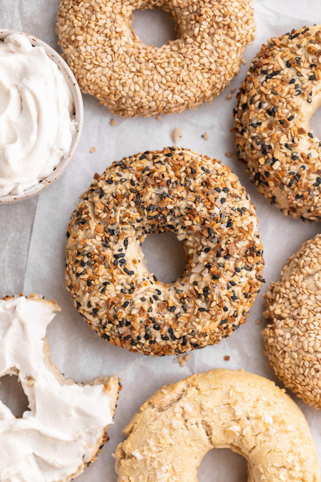 3-Ingredient Gluten Free Bagels