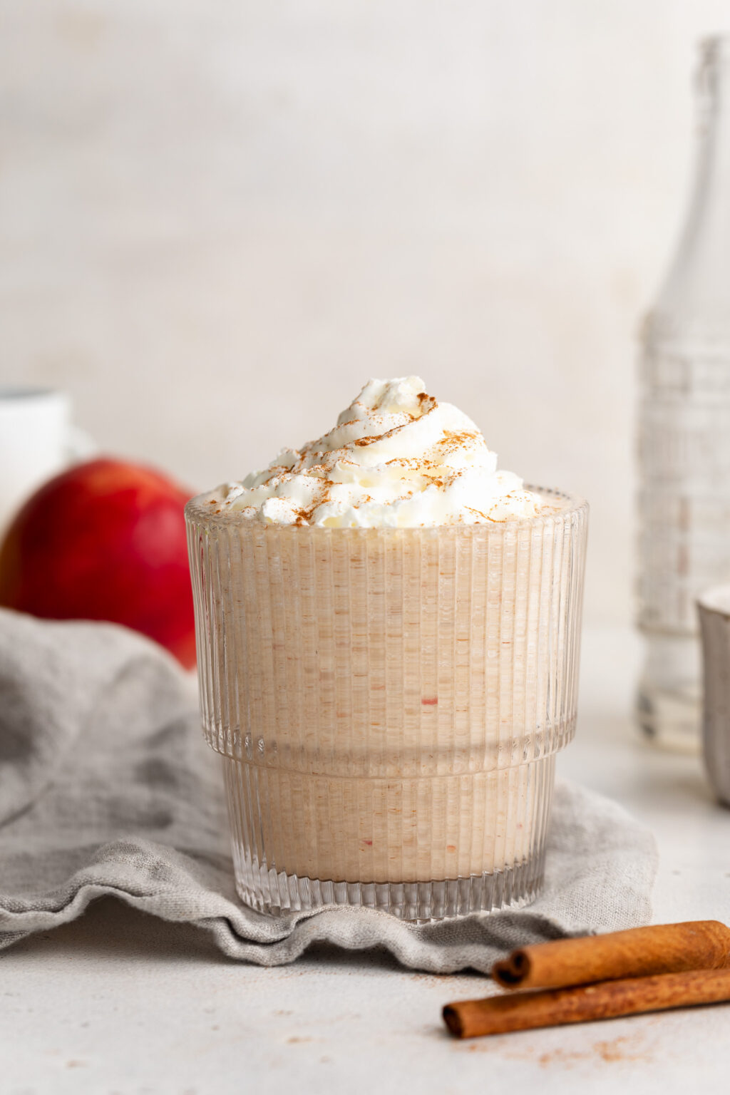 Healthy Apple Pie Protein Smoothie