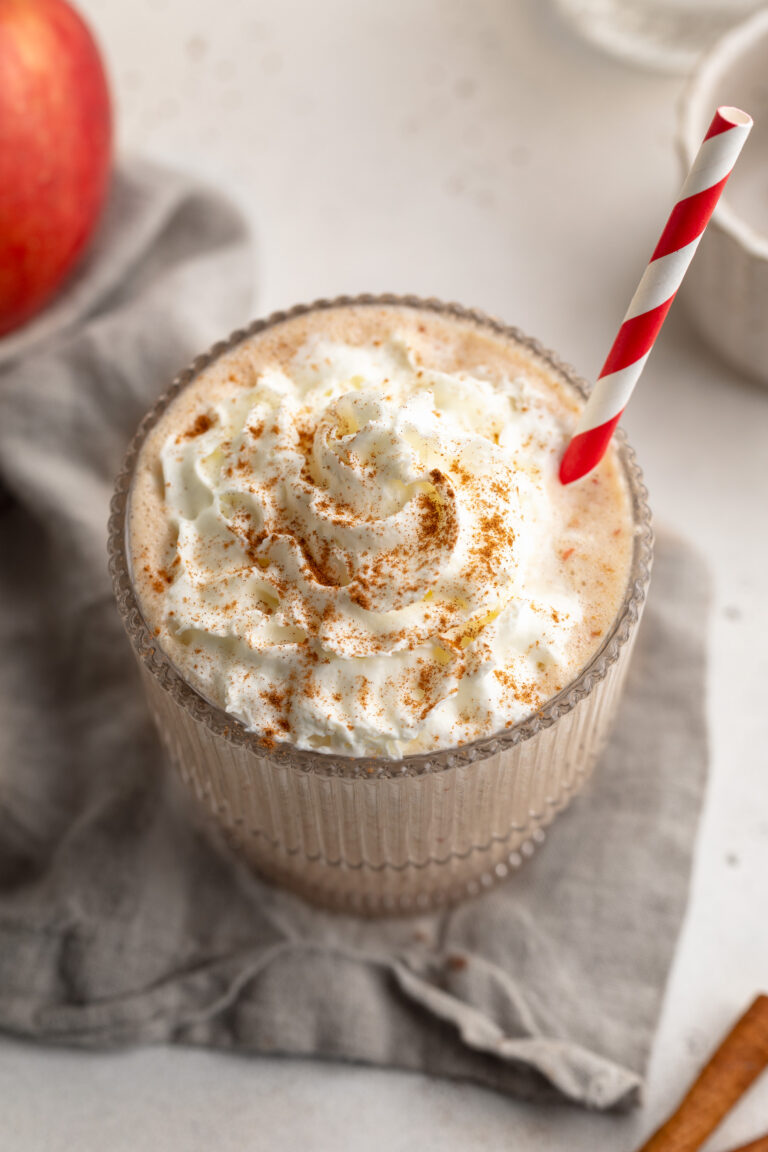 Healthy Apple Pie Protein Smoothie