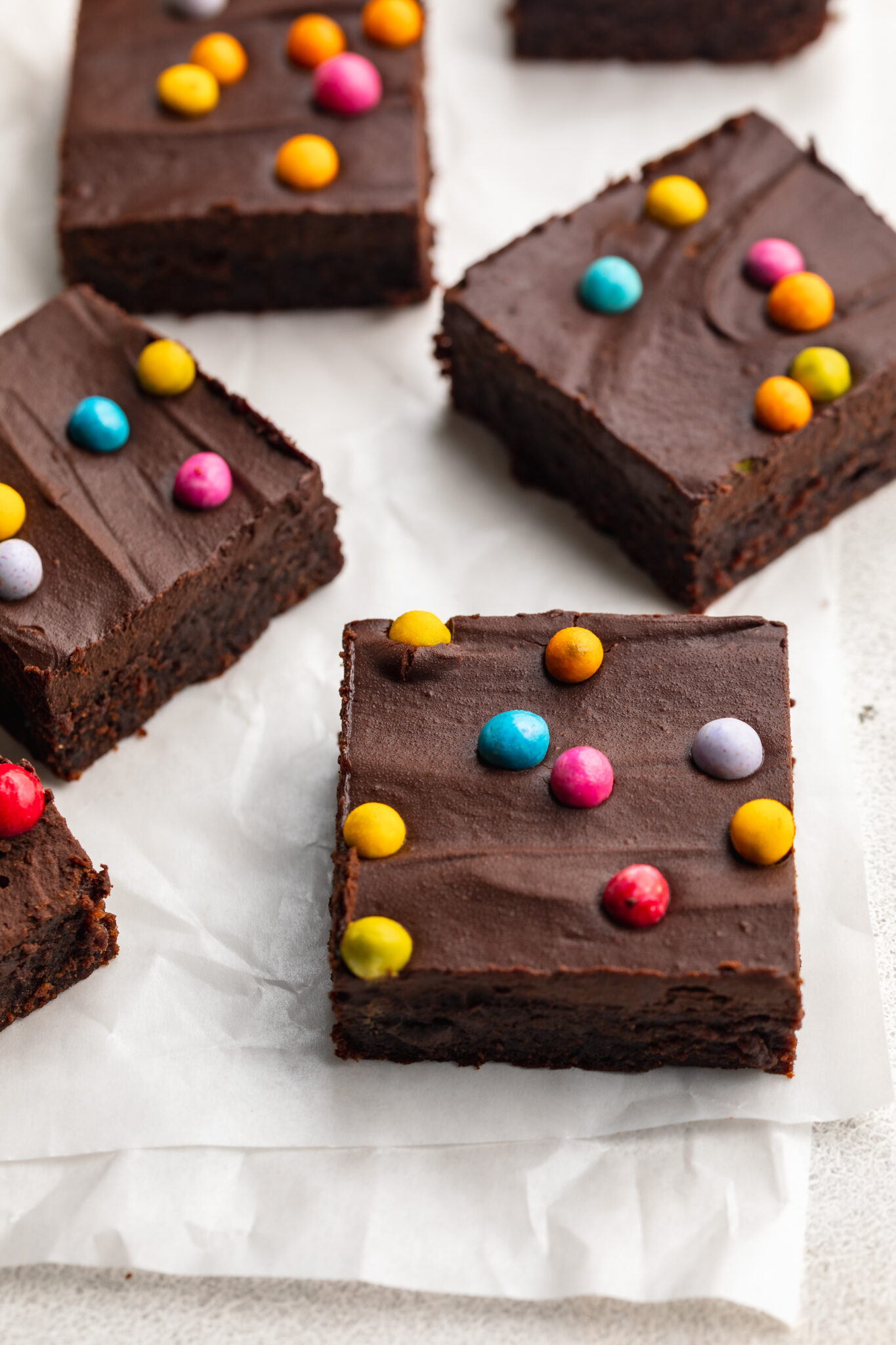 Healthy Gluten Free Cosmic Brownies