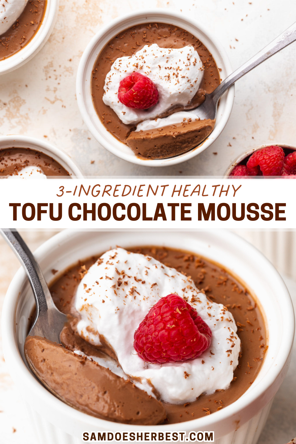 3-Ingredient Tofu Chocolate Mousse