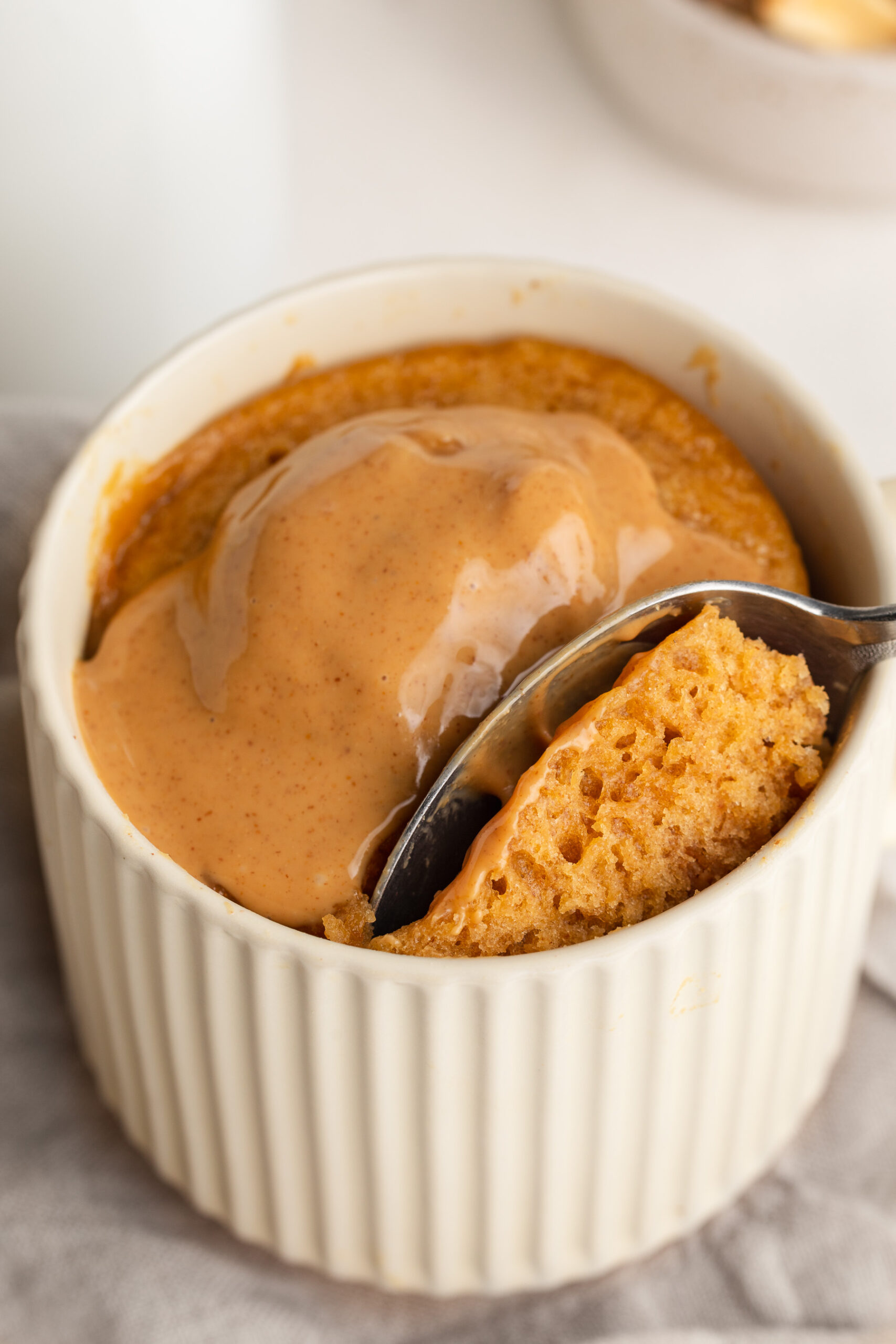 3-Ingredient Peanut Butter Mug Cake