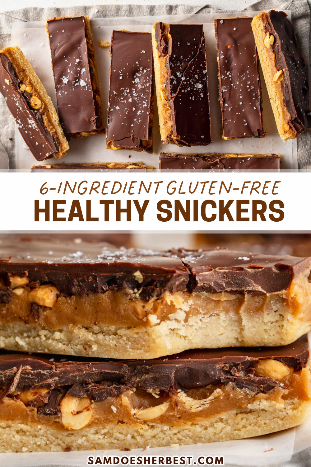 6-Ingredient Healthy Snickers